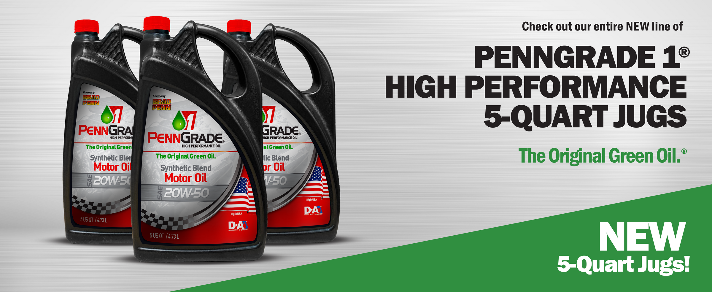 Motor Oil | PennGrade 1® High Performance Oil | Brad Penn